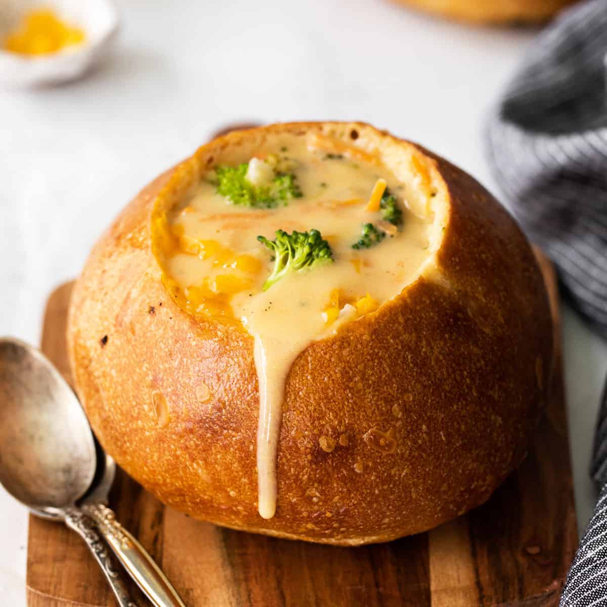How much is a bowl of broccoli cheddar soup from Panera?