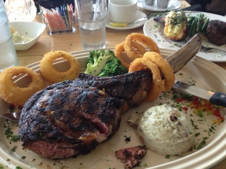 How much is a tomahawk steak per person?