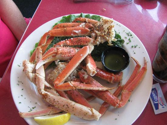 How much is half a pound of snow crab legs?