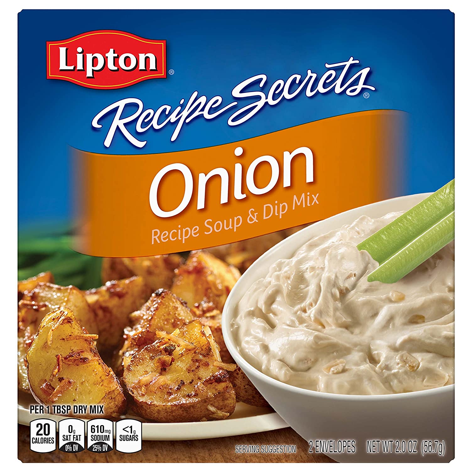 How much is in an onion soup packet?