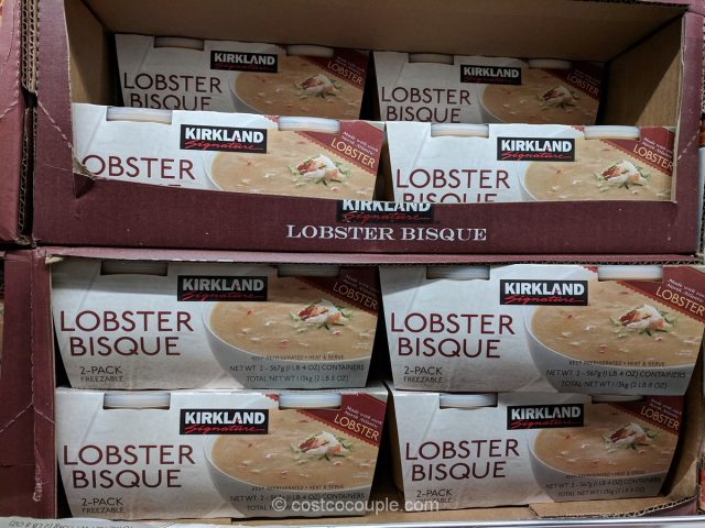 How much is lobster bisque at Costco?