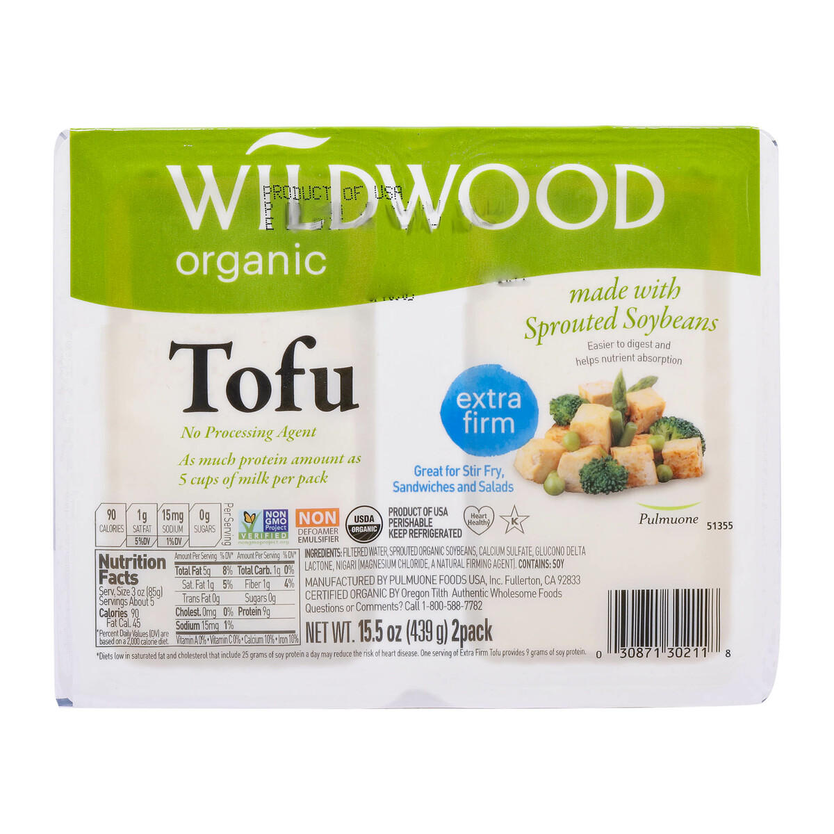 How much is the discounted price of tofu?
