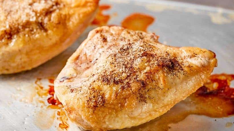 How much longer does bone-in chicken take to bake?