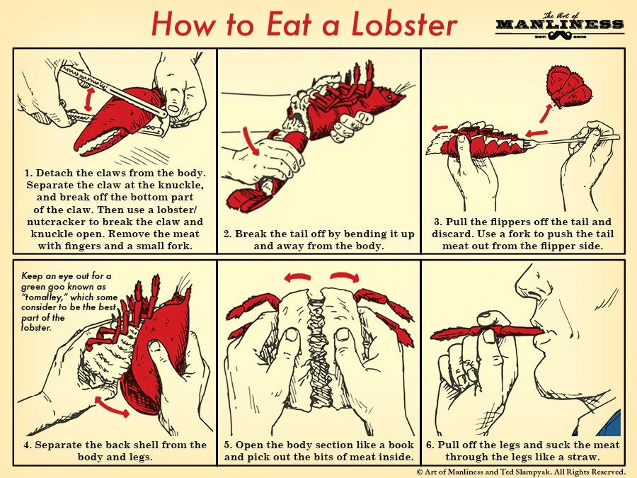 How much of a whole lobster can you eat?