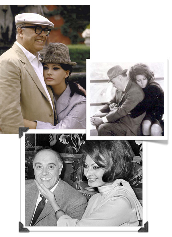 How much older was Carlo Ponti than Sophia Loren?