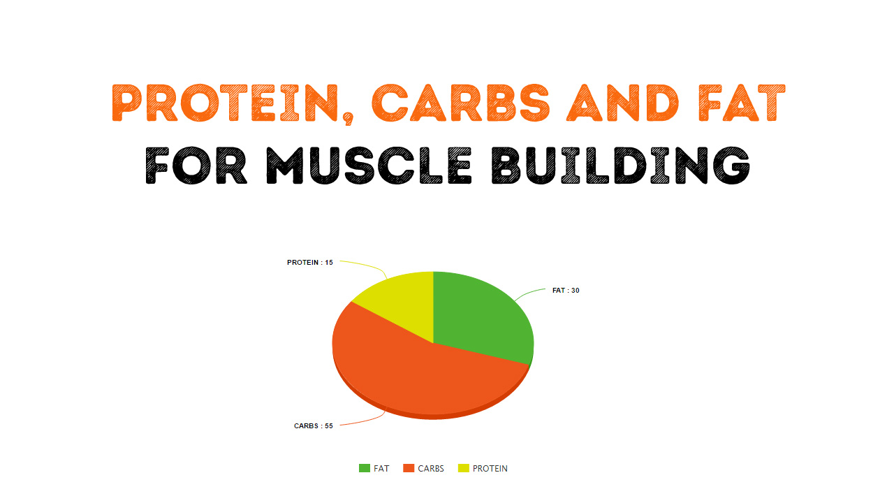 How much protein fat and carbs do I need to build muscle?