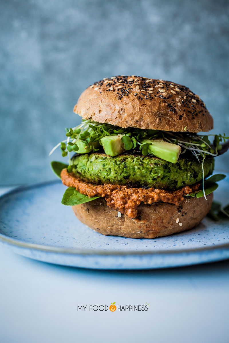 How much protein is in a tofu burger?