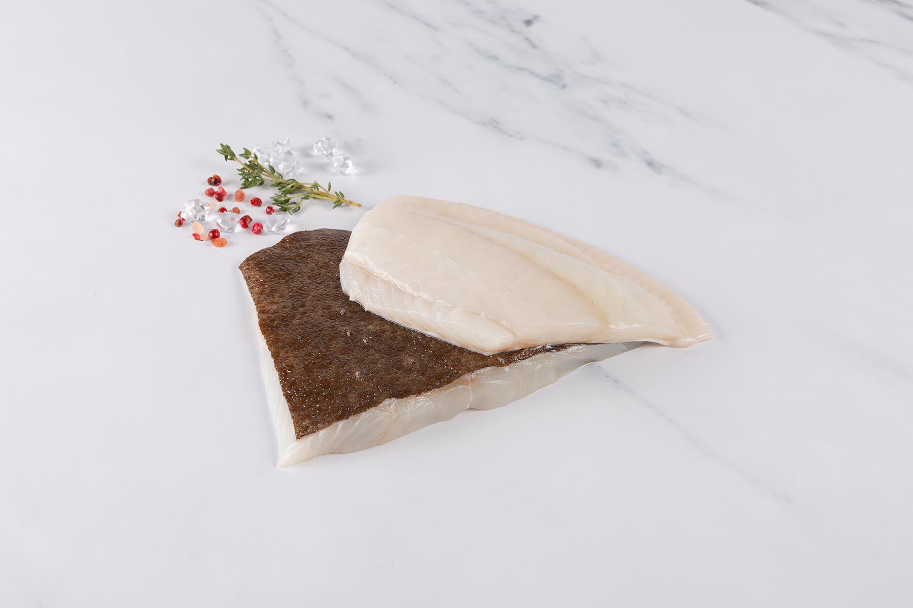 How much protein is in a turbot fillet?