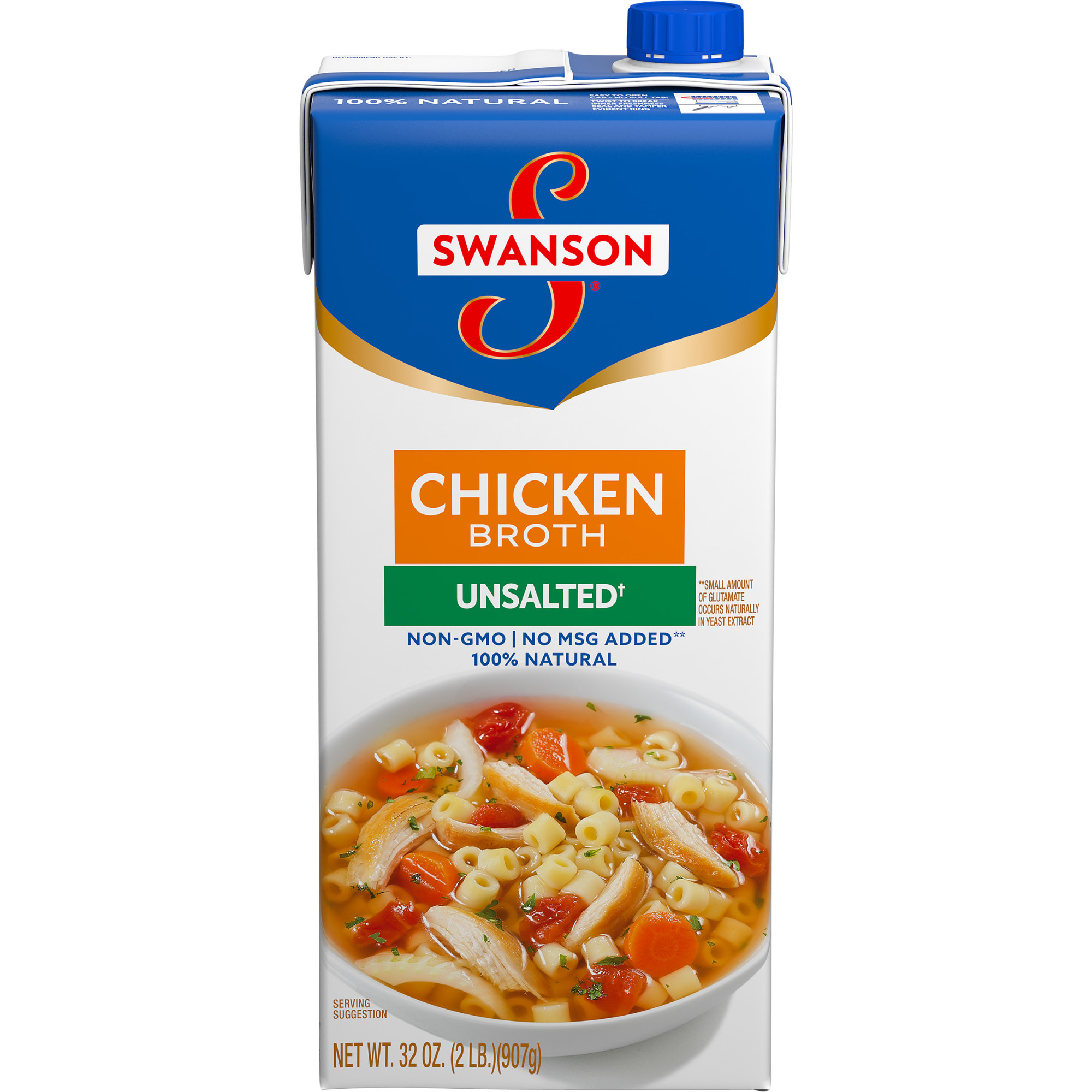 How much salt do you add to unsalted chicken broth?