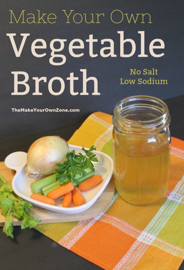 How much salt is in a cup of vegetable broth?