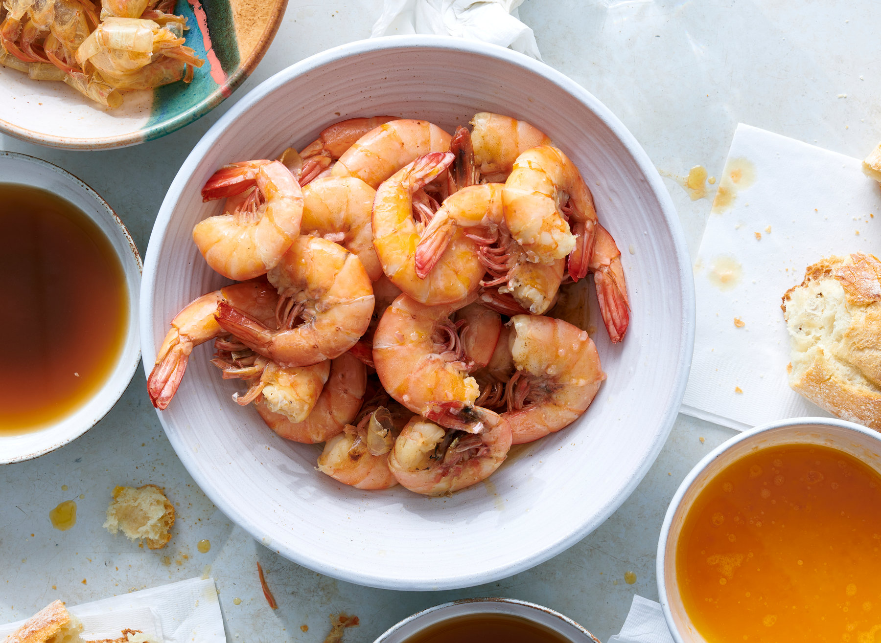 How much shrimp does the US eat?