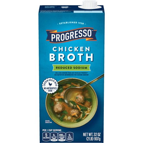 How much sodium does low sodium broth have?