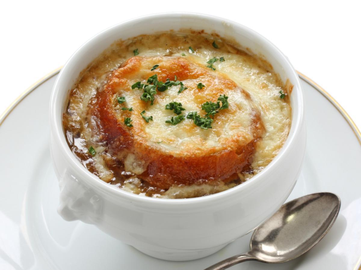How much sodium in a French onion soup?