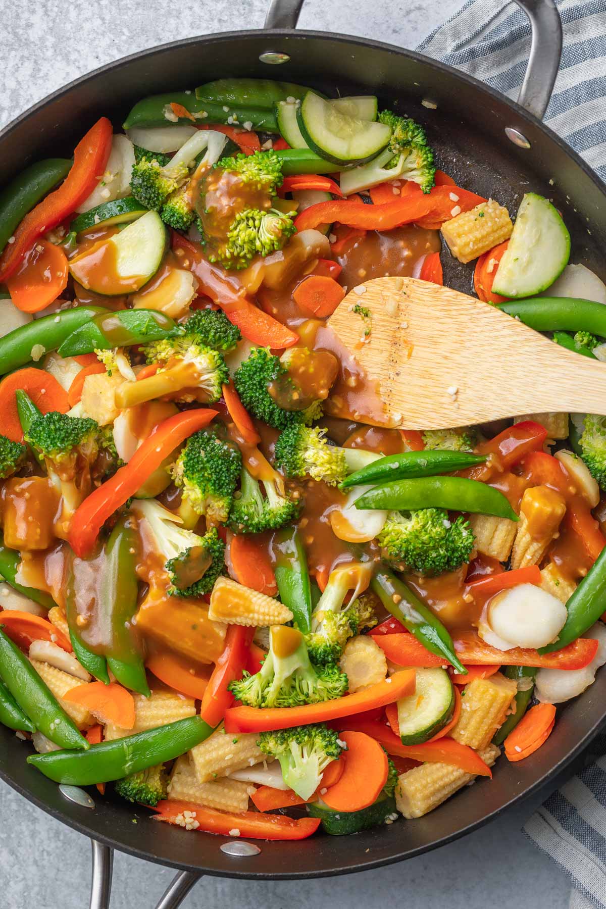 How much soy sauce should I use in stir fry?