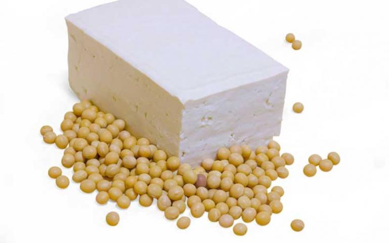 How much tofu does 1 lb of soybeans make?