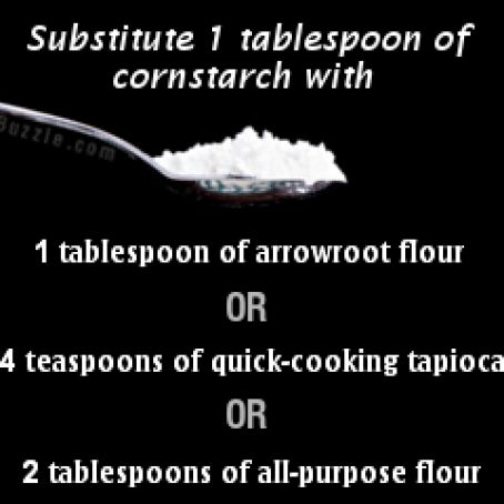 How much water do I use for 2 teaspoons of cornstarch?