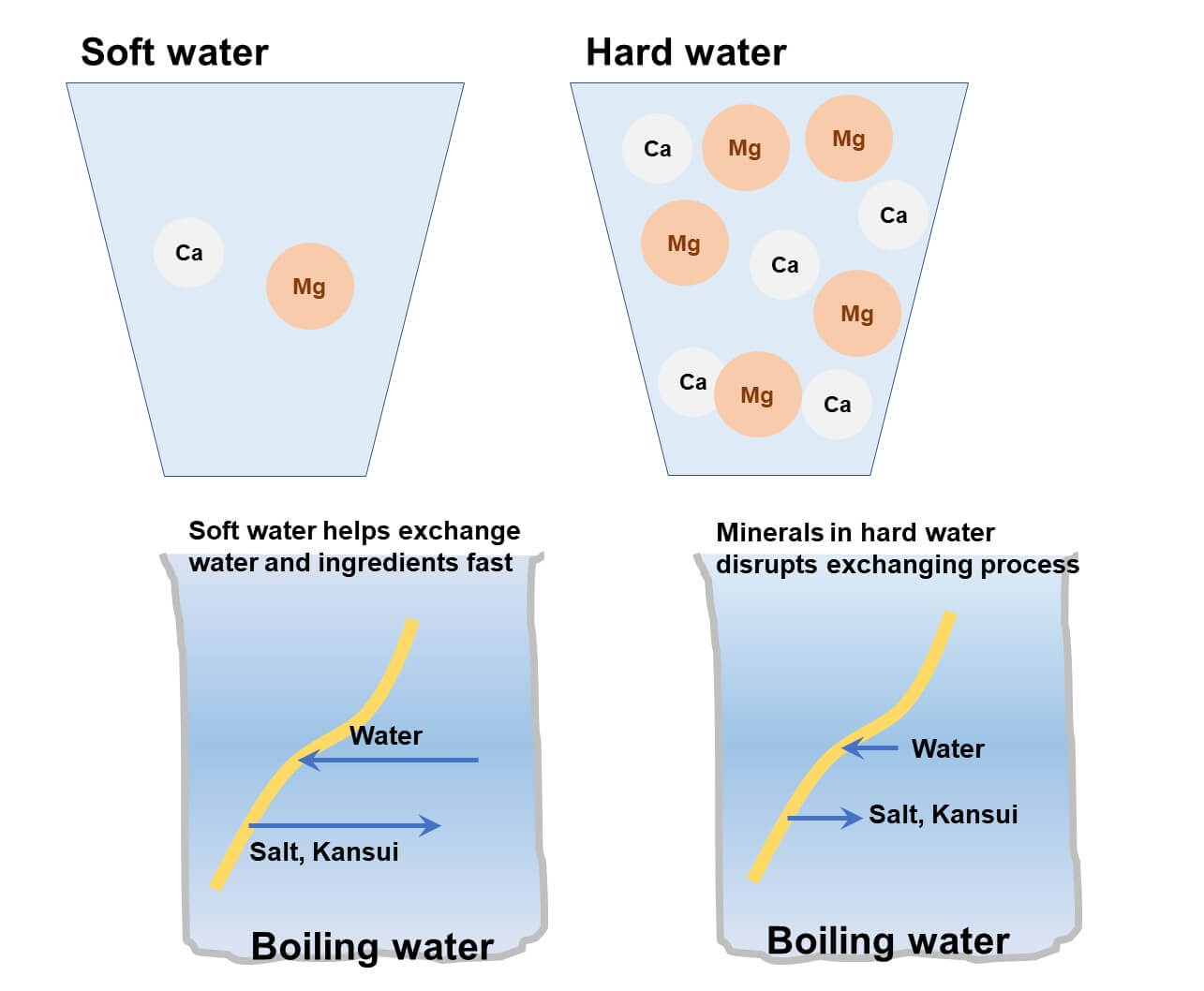 How much water do you need for ramen?