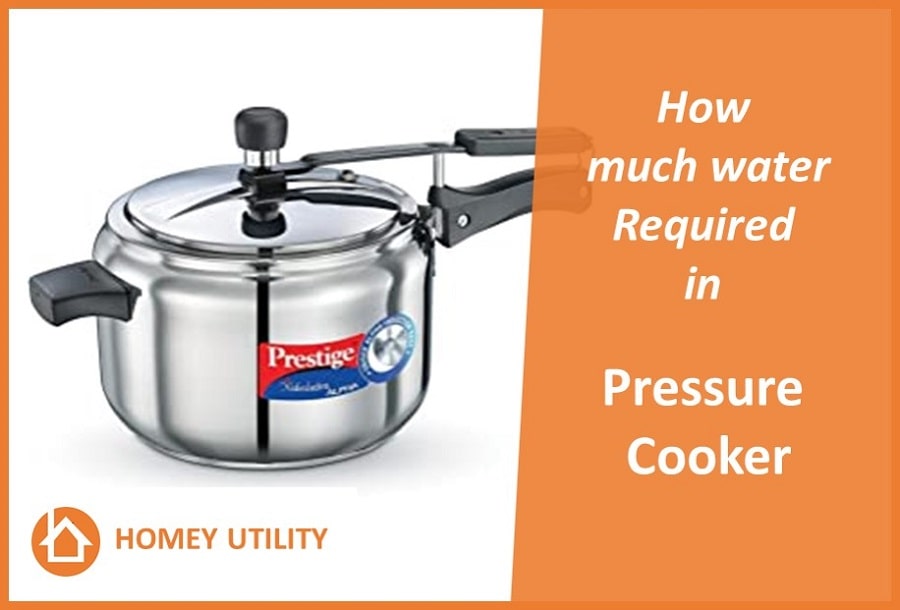 How much water do you put in a pressure cooker for chicken?