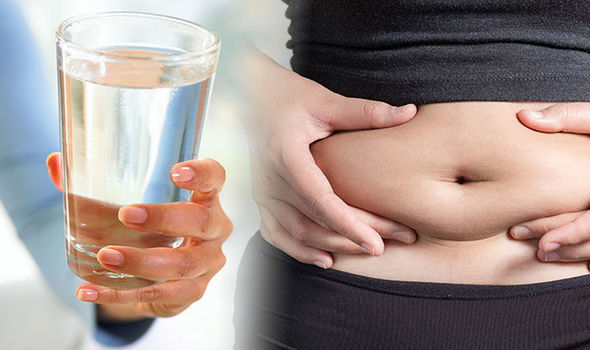 How much water does it take to get rid of bloating?