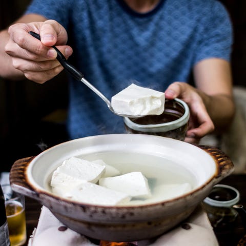 How often should man eat tofu?
