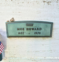 How old was Moe Howard when he died?