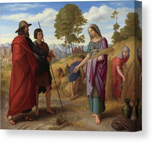 How old was Ruth when she met Boaz?