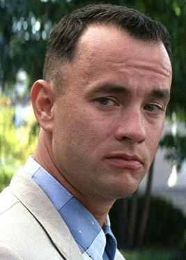 How old was Tom Hanks Forrest Gump?