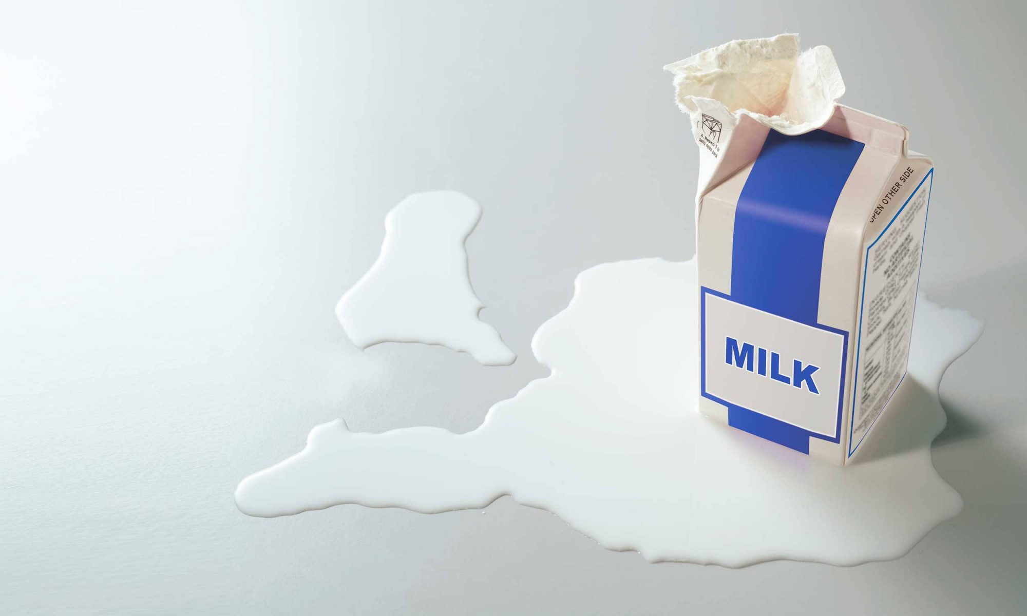 How quickly does milk go bad if left out?