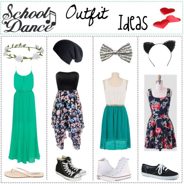How should I dress for a school dance?