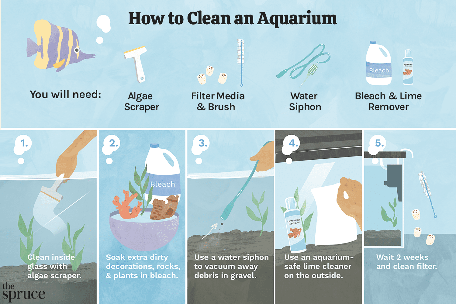 How soon can you put fish in a tank after cleaning?