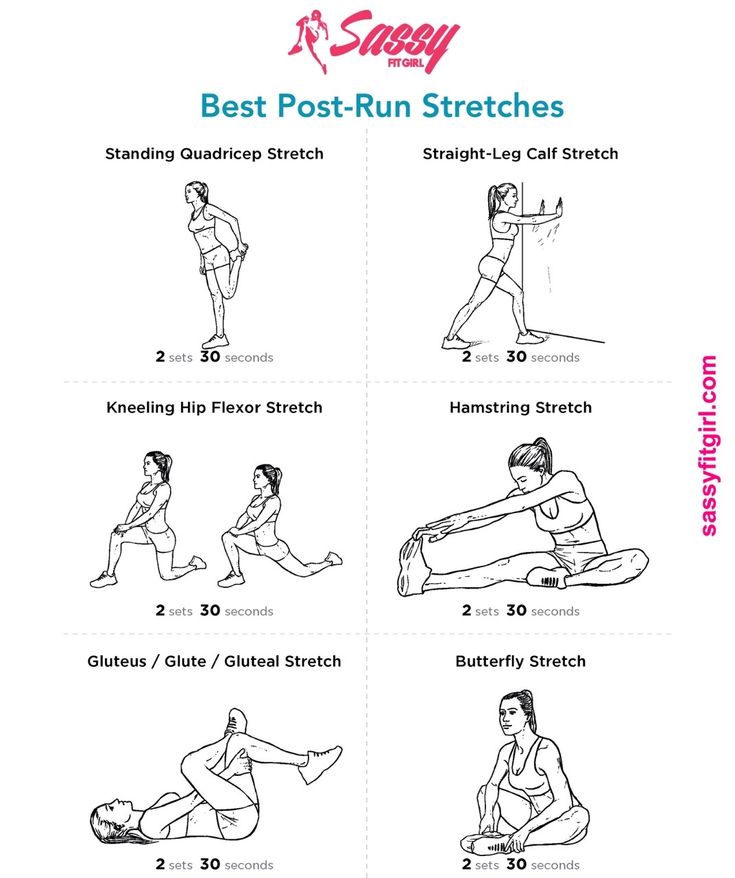 How soon should you stretch after running?