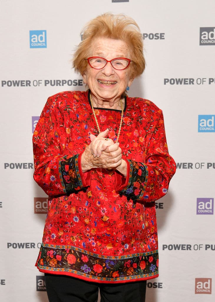 How tall is Dr. Ruth?