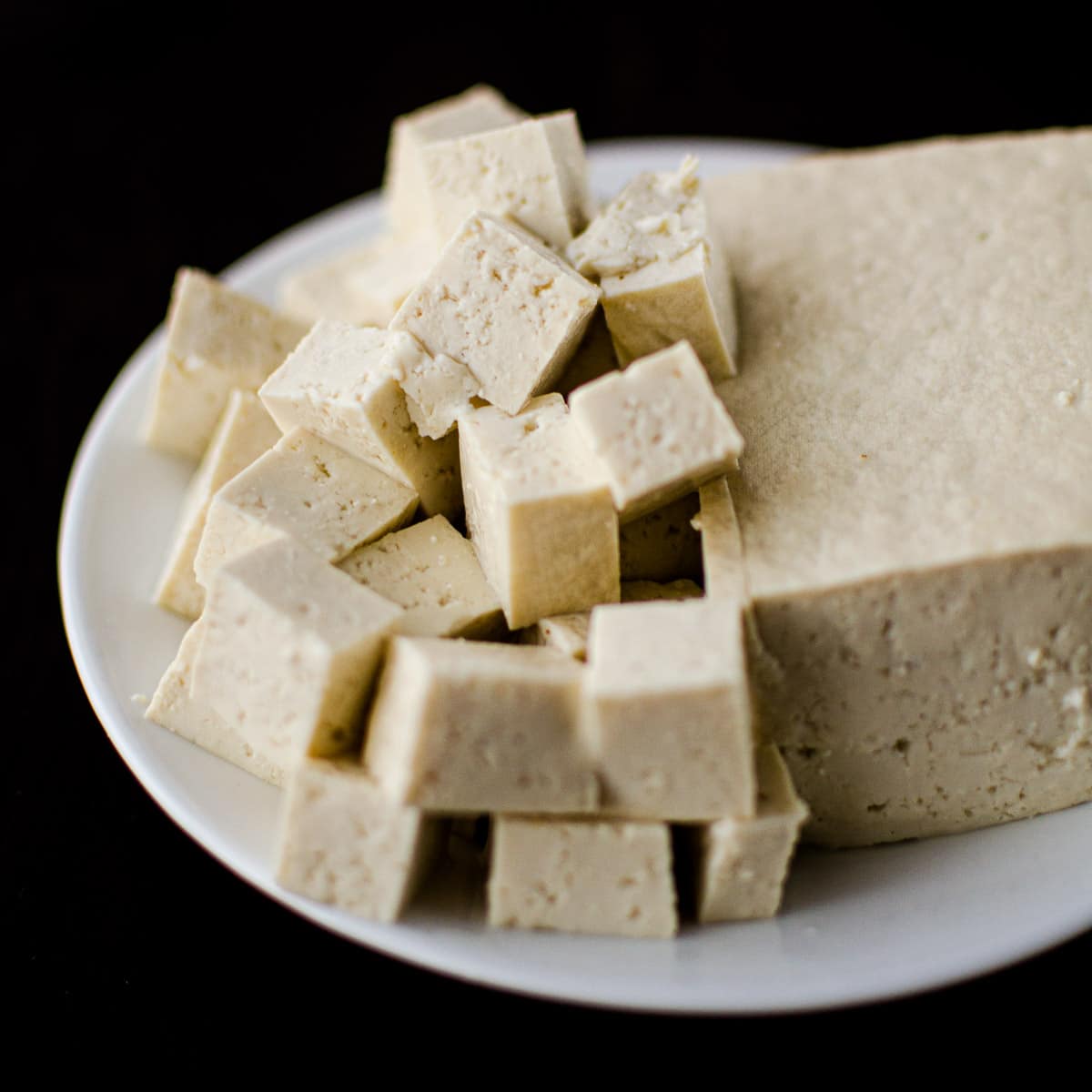 How thick is a block of tofu?