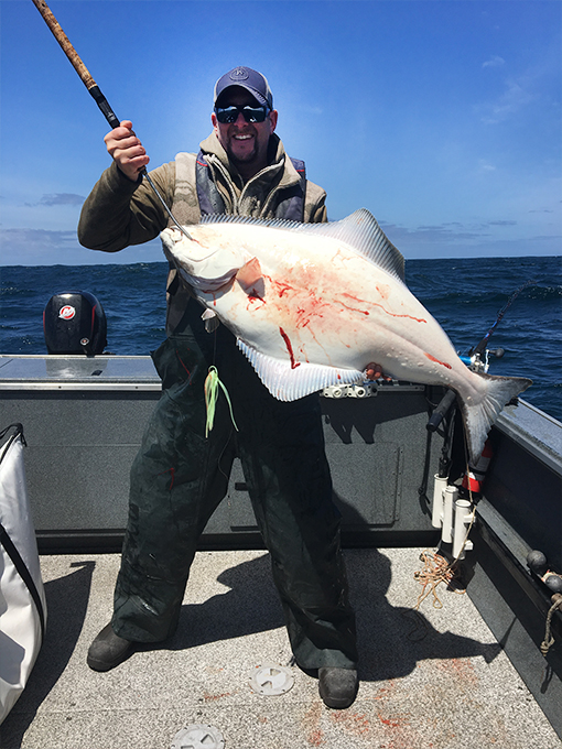 How to catch a halibut in Newport?