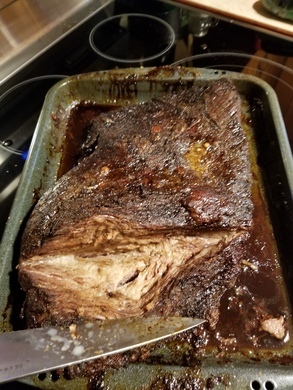 How to cook a brisket in the oven at 225?