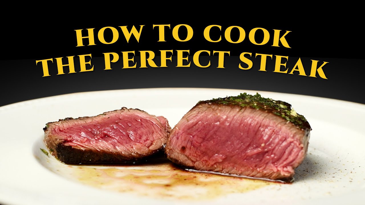 How to cook a steak more equally?