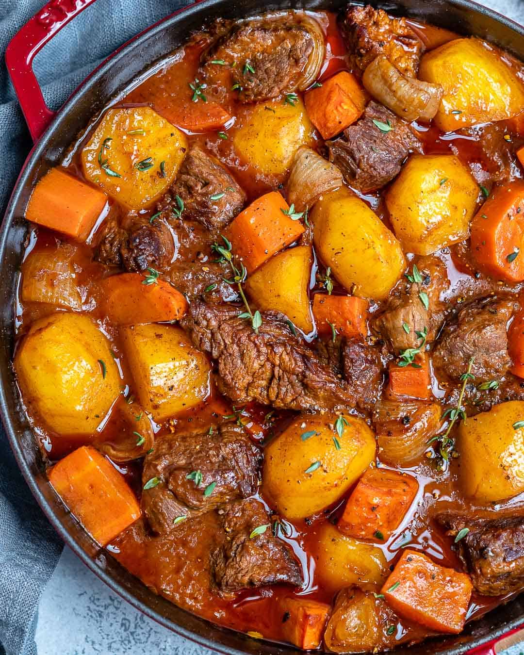 How to cook beef stew potatoes and potatoes?