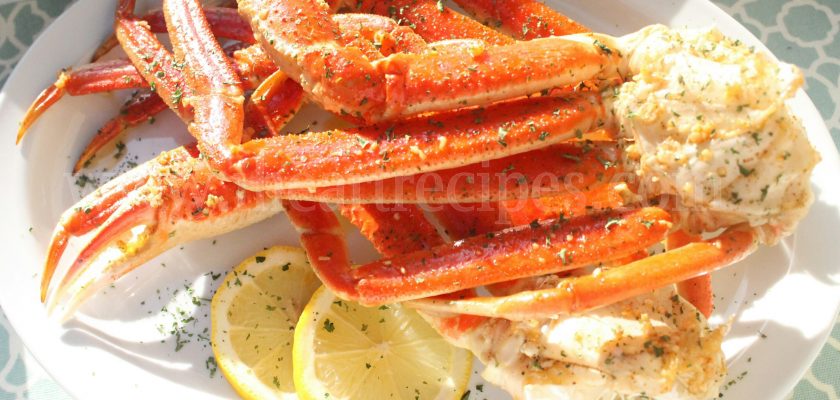 How to cook crab legs in the oven?