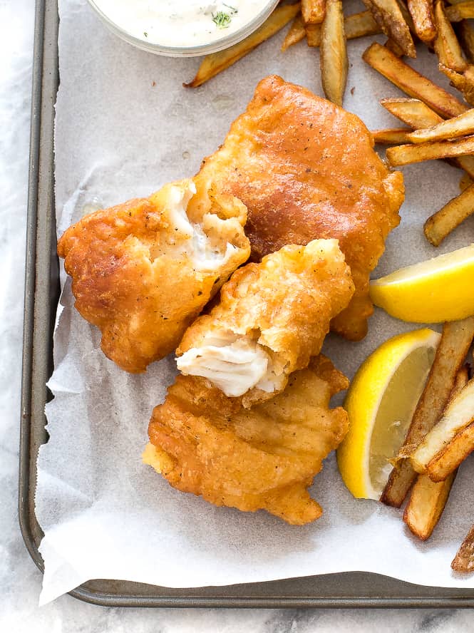 How to cook fish and chips in a deep fryer?