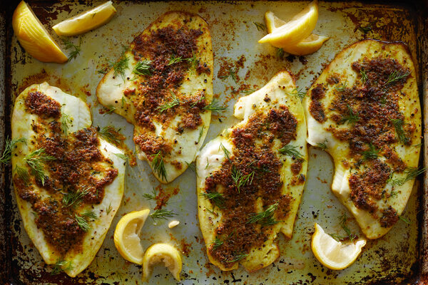 How to cook fish in the Broiler with butter?