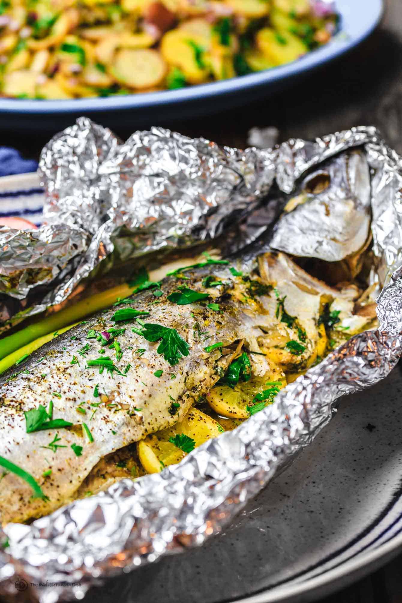 How to cook freshwater mackerel in the oven?
