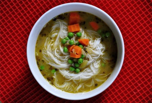 How to cook rice noodles and rice soup?