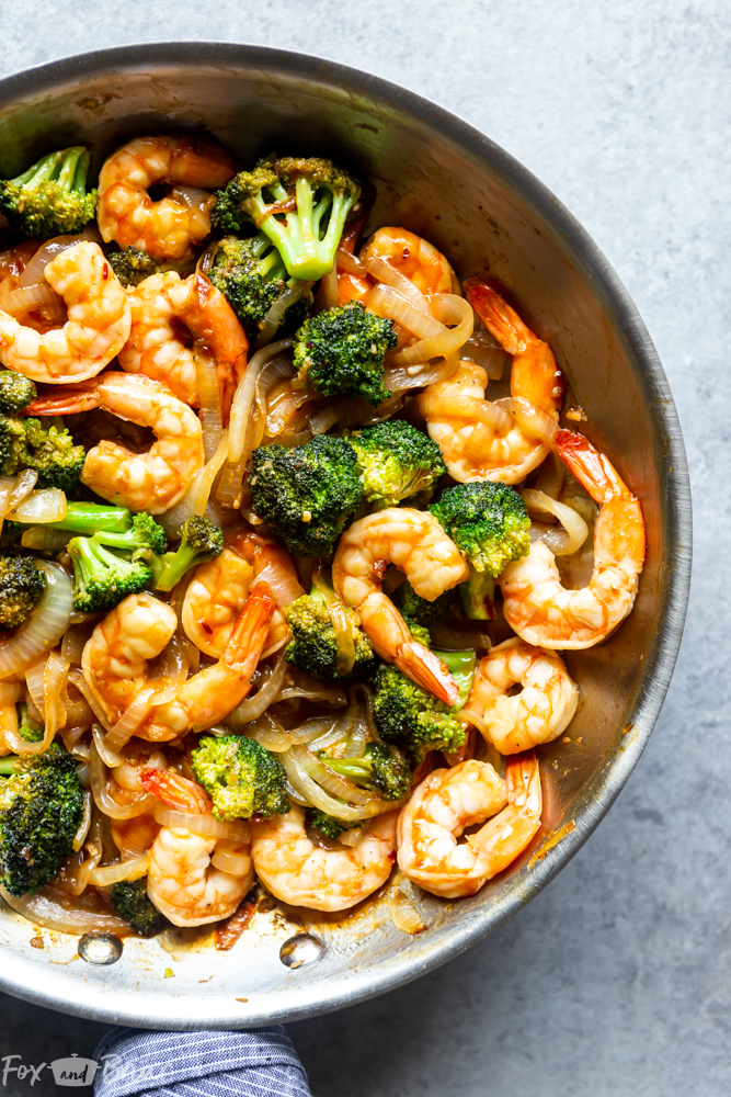 How to cook shrimp and Broccoli for stir fry?