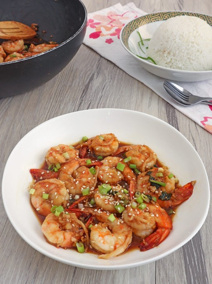 How to cook shrimp with soy sauce?
