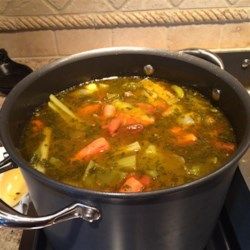 How to cook vegetable broth for Soup?