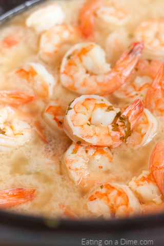 How to cook wild prawns in a crock pot?