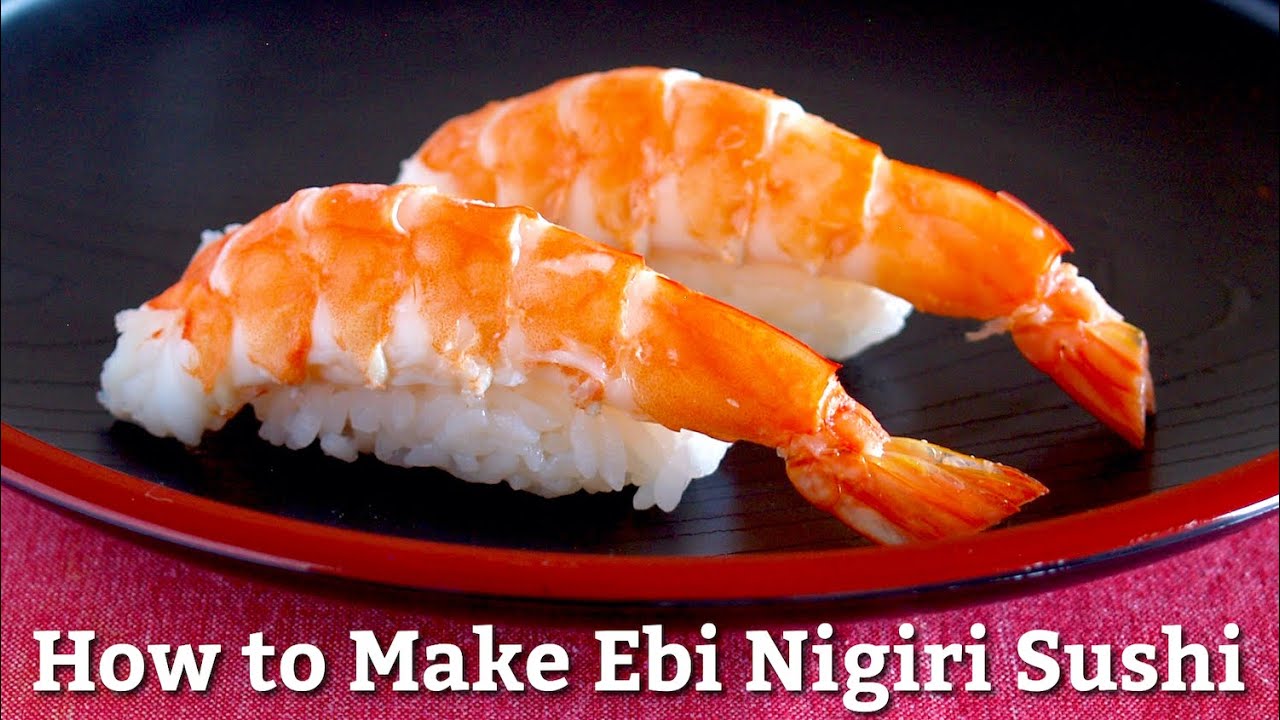 How to devein shrimp for sushi?