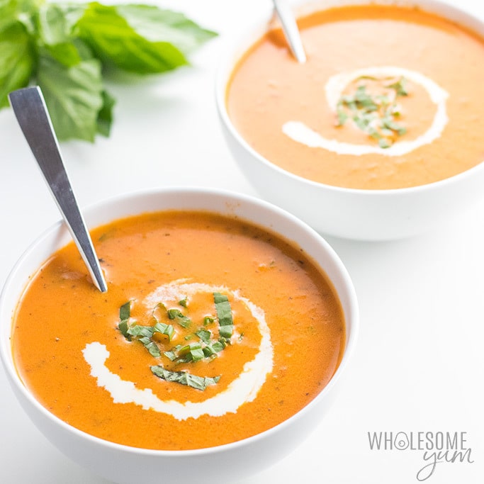 How to eat tomato soup on a low-carb diet?