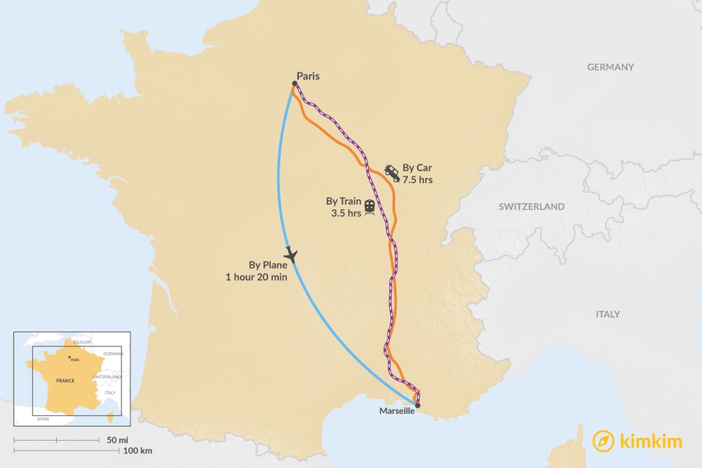 How To Get From Paris To Marseille By Train 