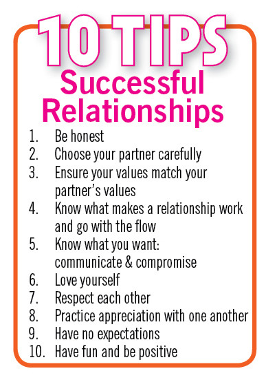 How to have a happy and successful relationship?